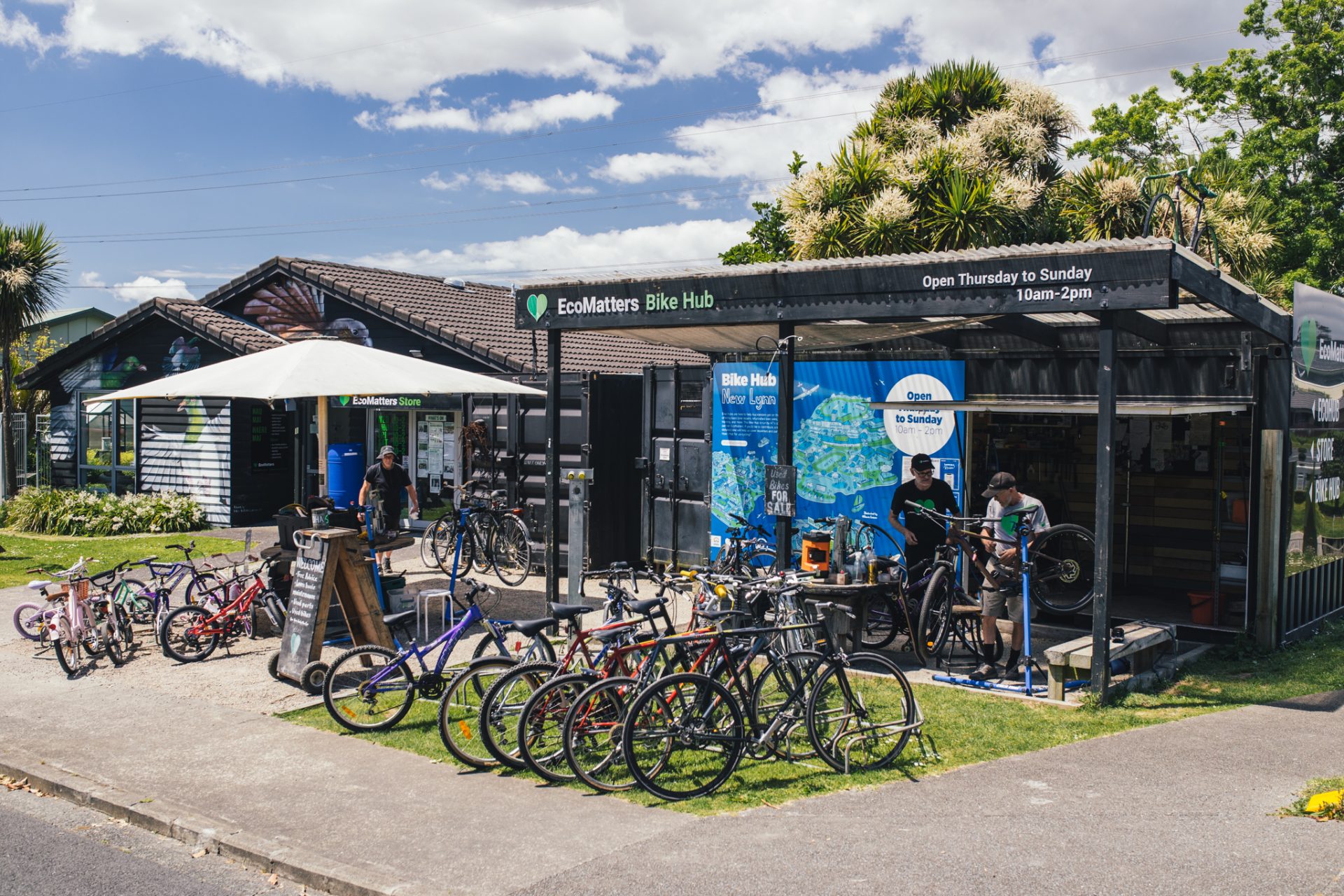 EcoMatters Bike Hubs - EcoMatters Environment Trust
